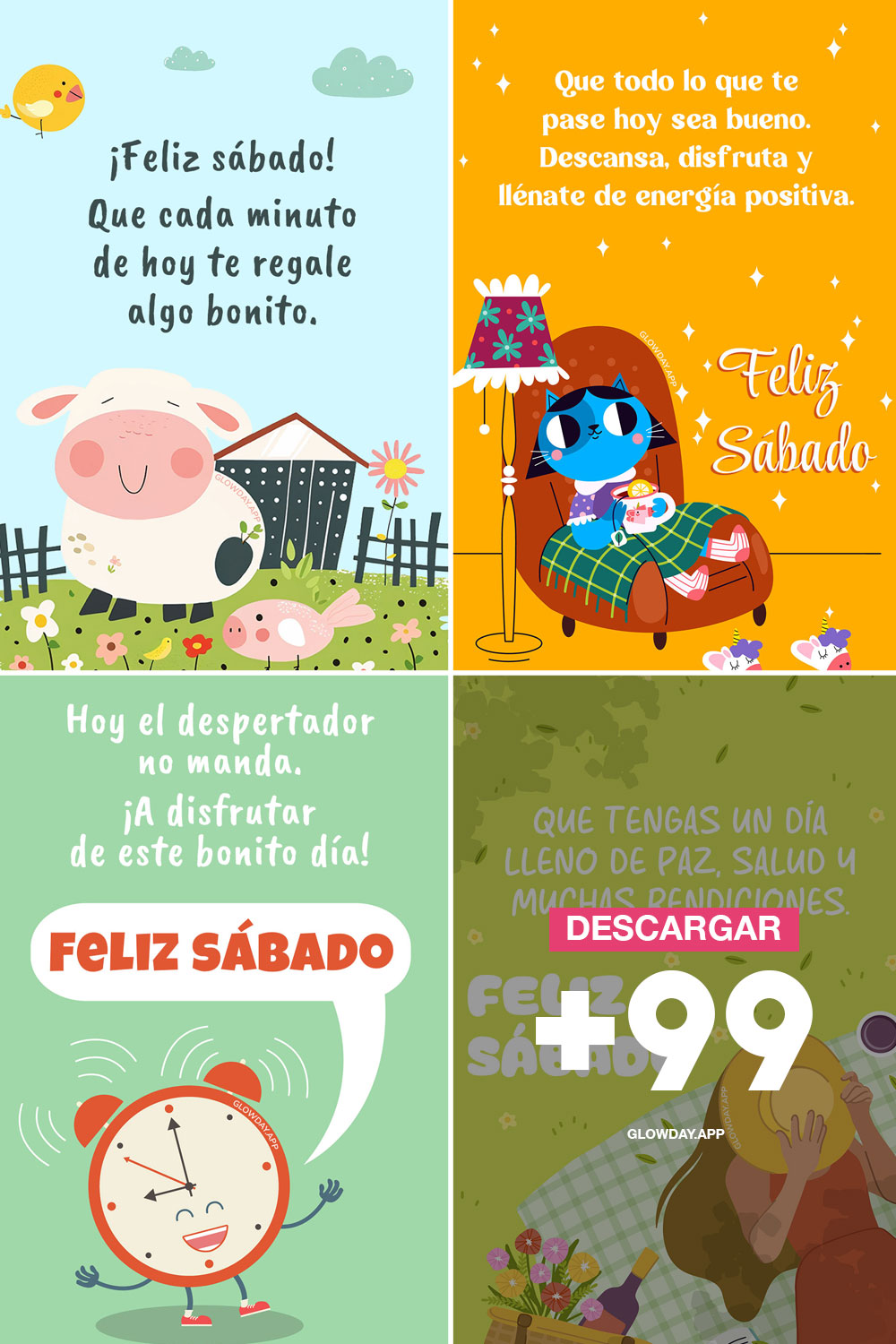 ¡Feliz Sábado! Frases e Imágenes de buenos días para el finde