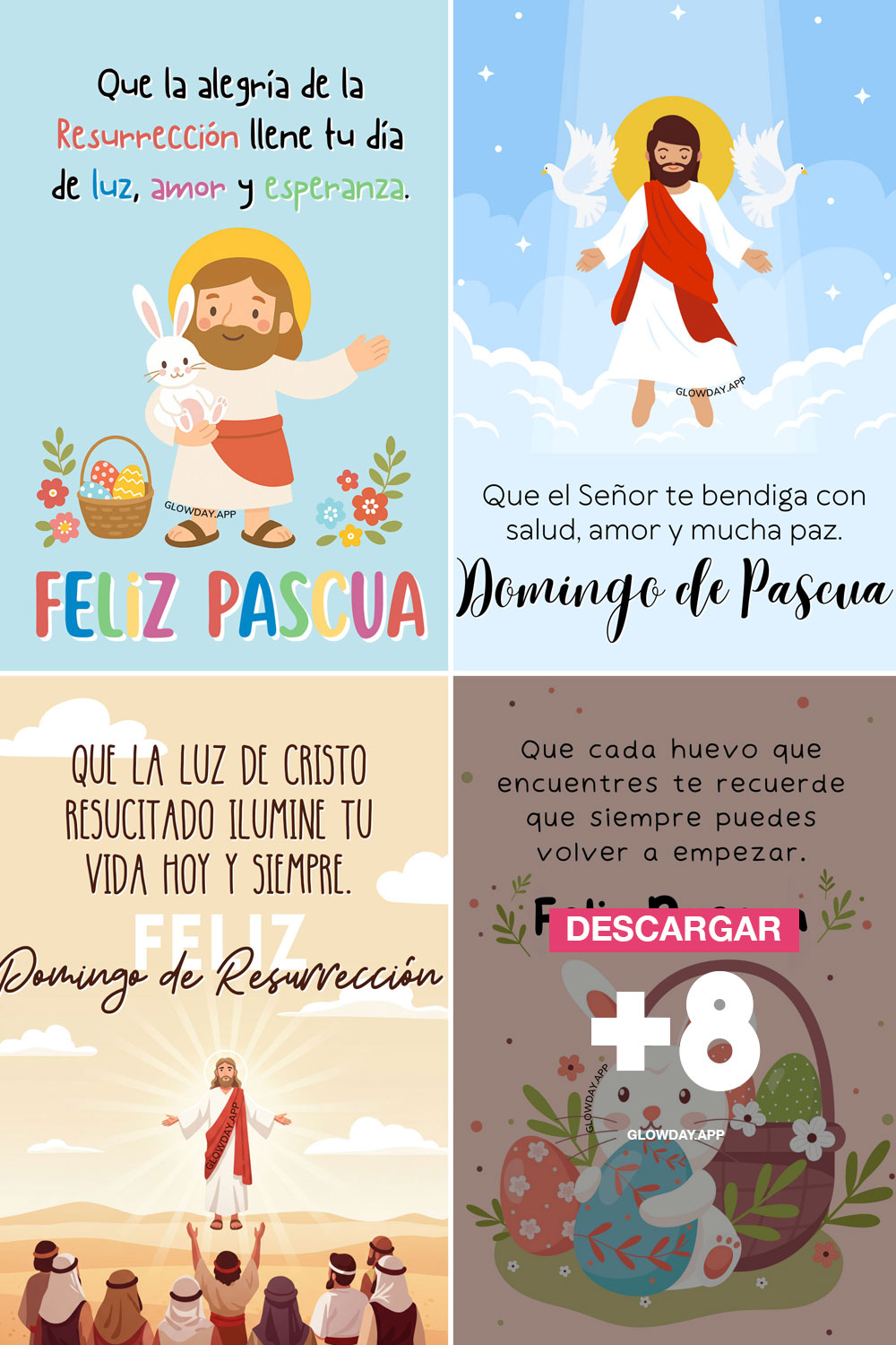 80+ Frases de Semana Santa 2026 con Imagenes para cada día