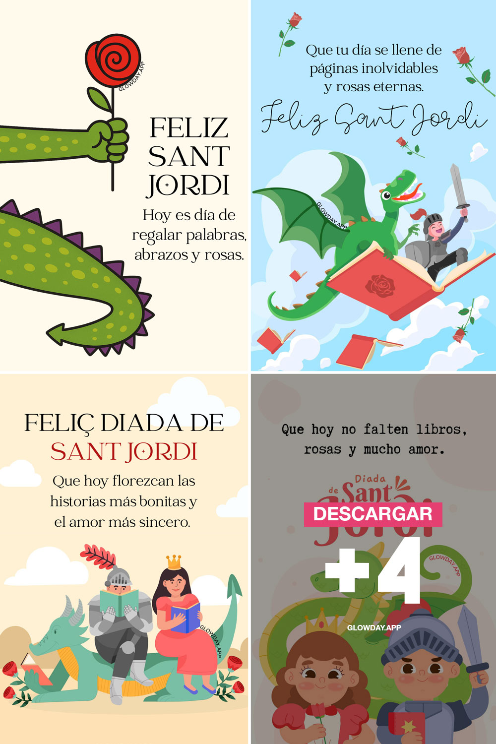 Feliz Sant Jordi 2025: Historia y Frases del Día del Libro y la Rosa