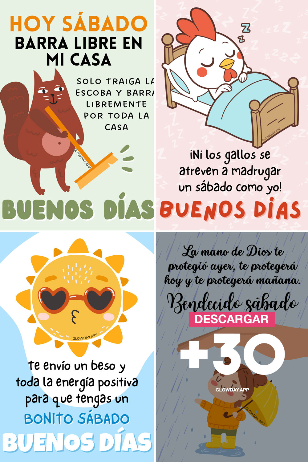 ¡Feliz Sábado! Frases e Imágenes de buenos días para el finde