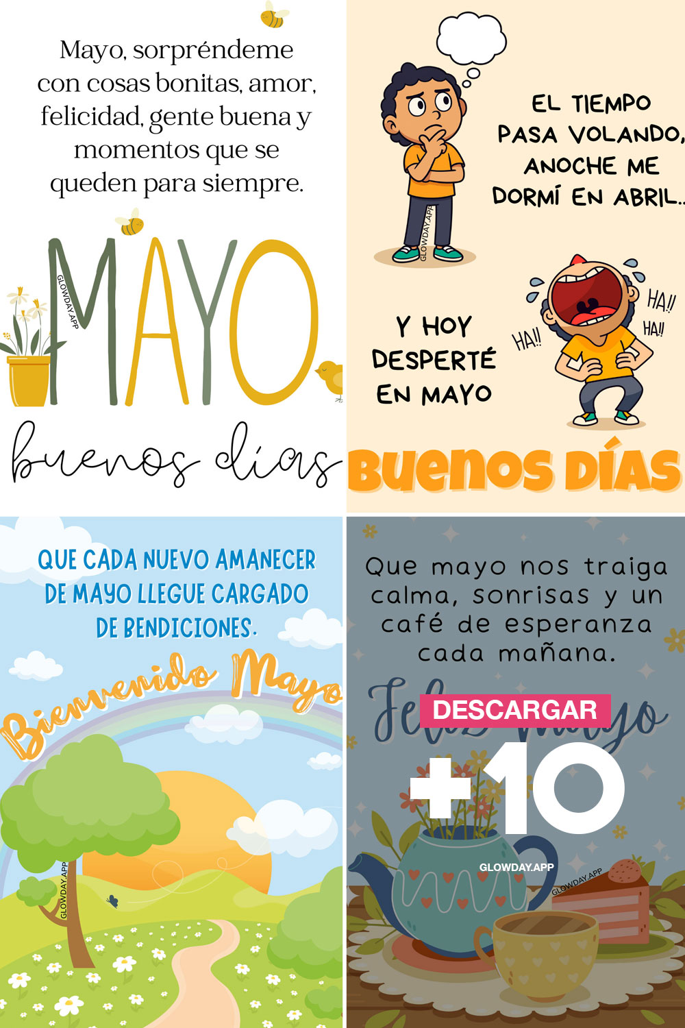 Bienvenido Mayo: Frases e Imágenes de buenos días y feliz mes