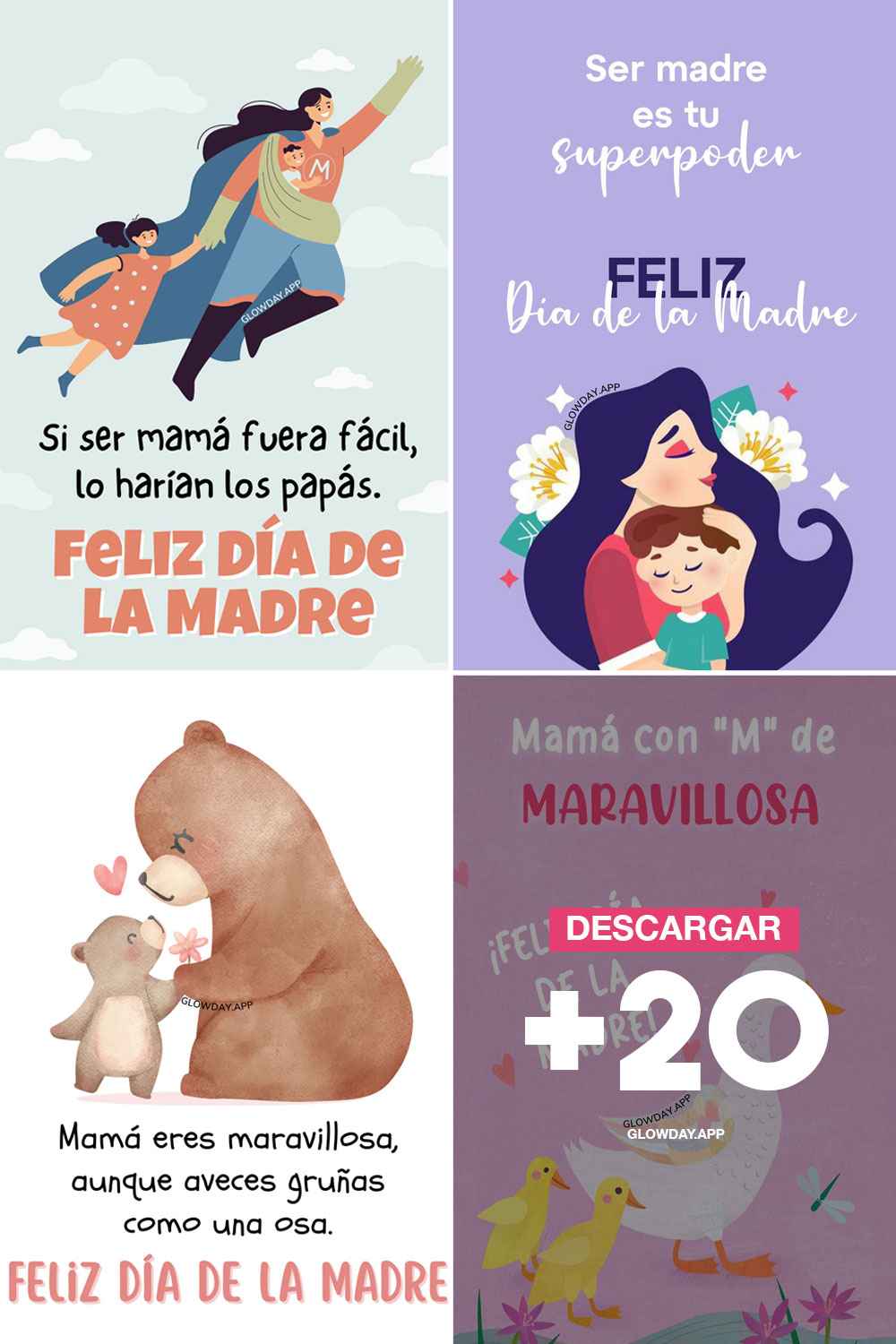 Feliz Día De La Madre Gracioso 30 Tarjetas Y Frases Divertidas